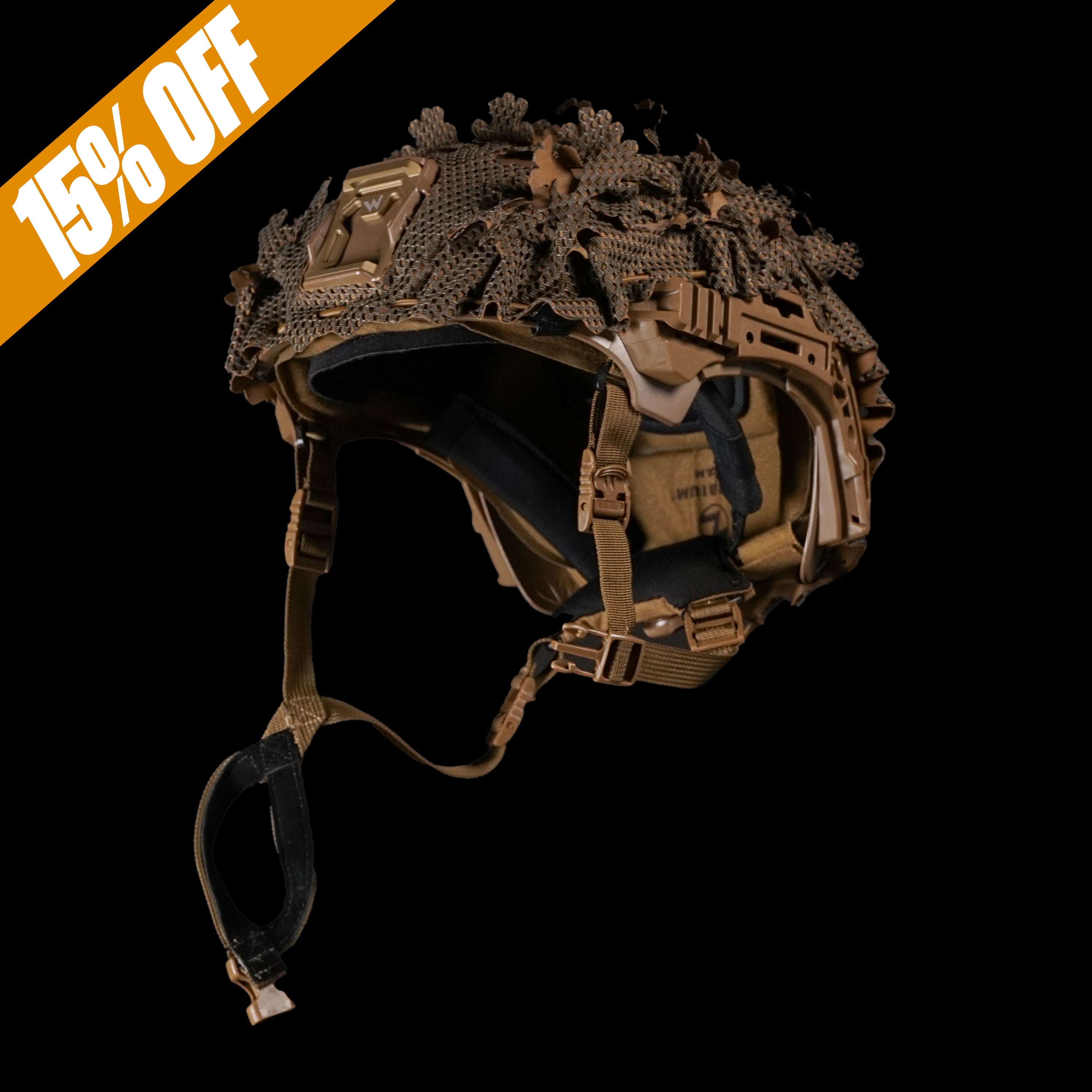 High Cut Helmet Scrim – Carcajou Tactical